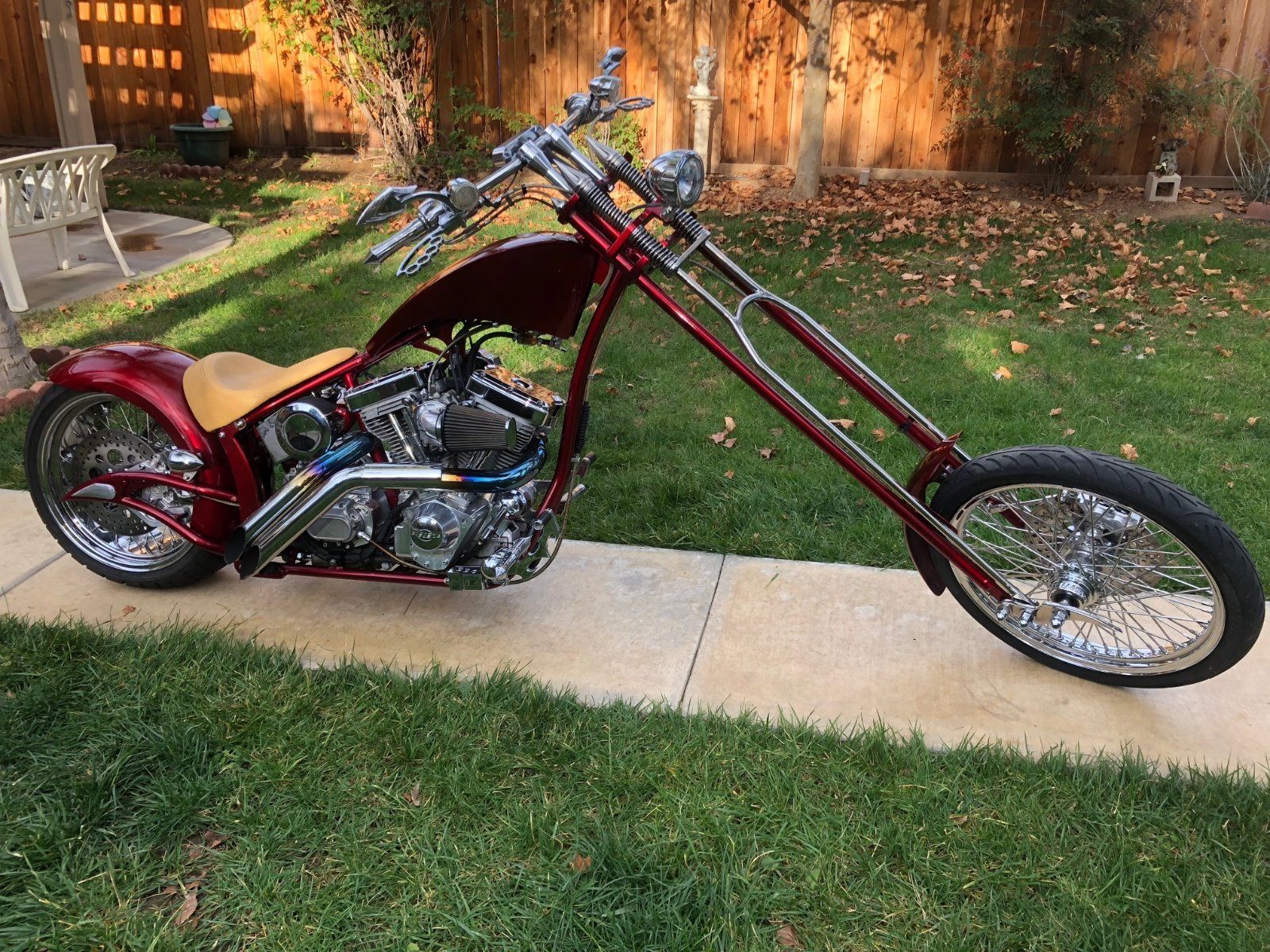 GREAT LOOKING 2007 Custom Built Motorcycles Chopper for sale