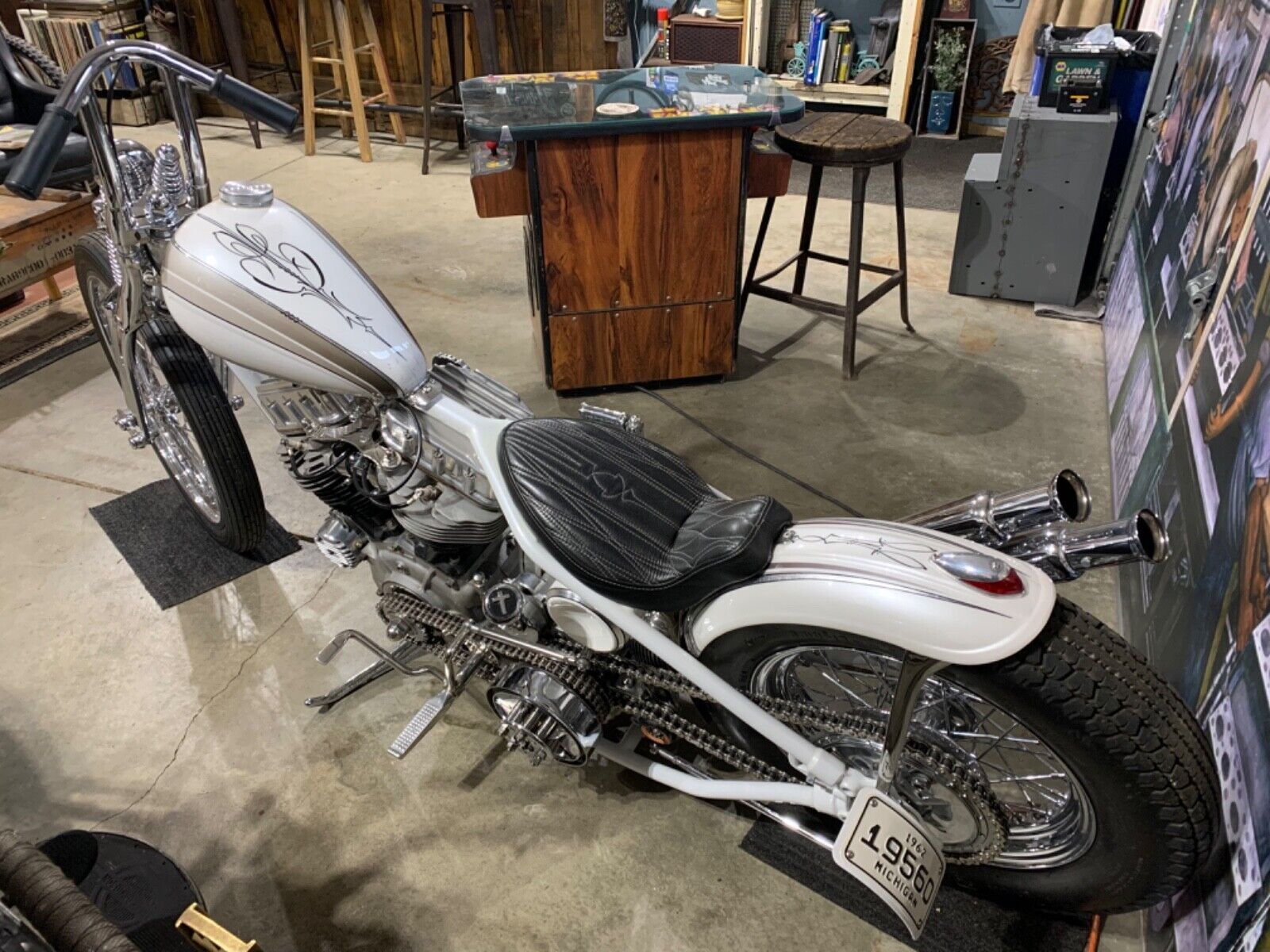 1963 Harley Davidson FLH Rigid Custom Panhead Chopper Bobber for sale