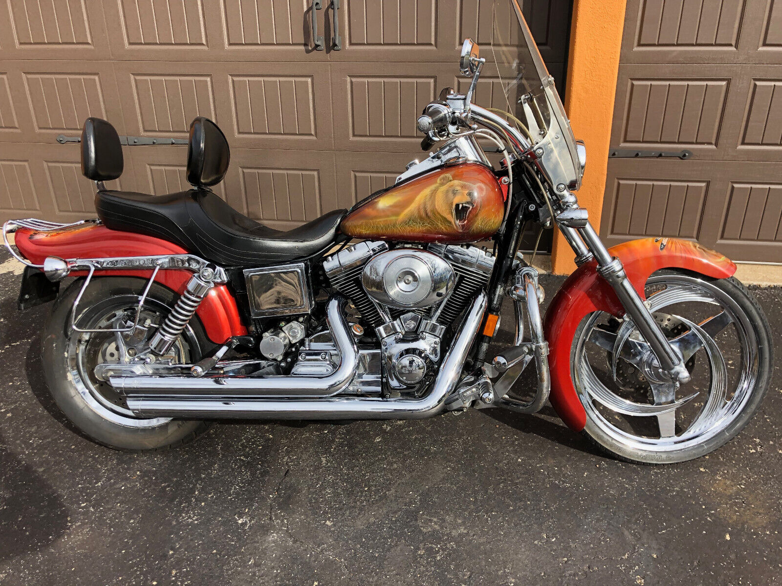 1999 Harley Davidson Dyna Wide Glide Fxdwg, Custom Fenders, Paint, 103 ...