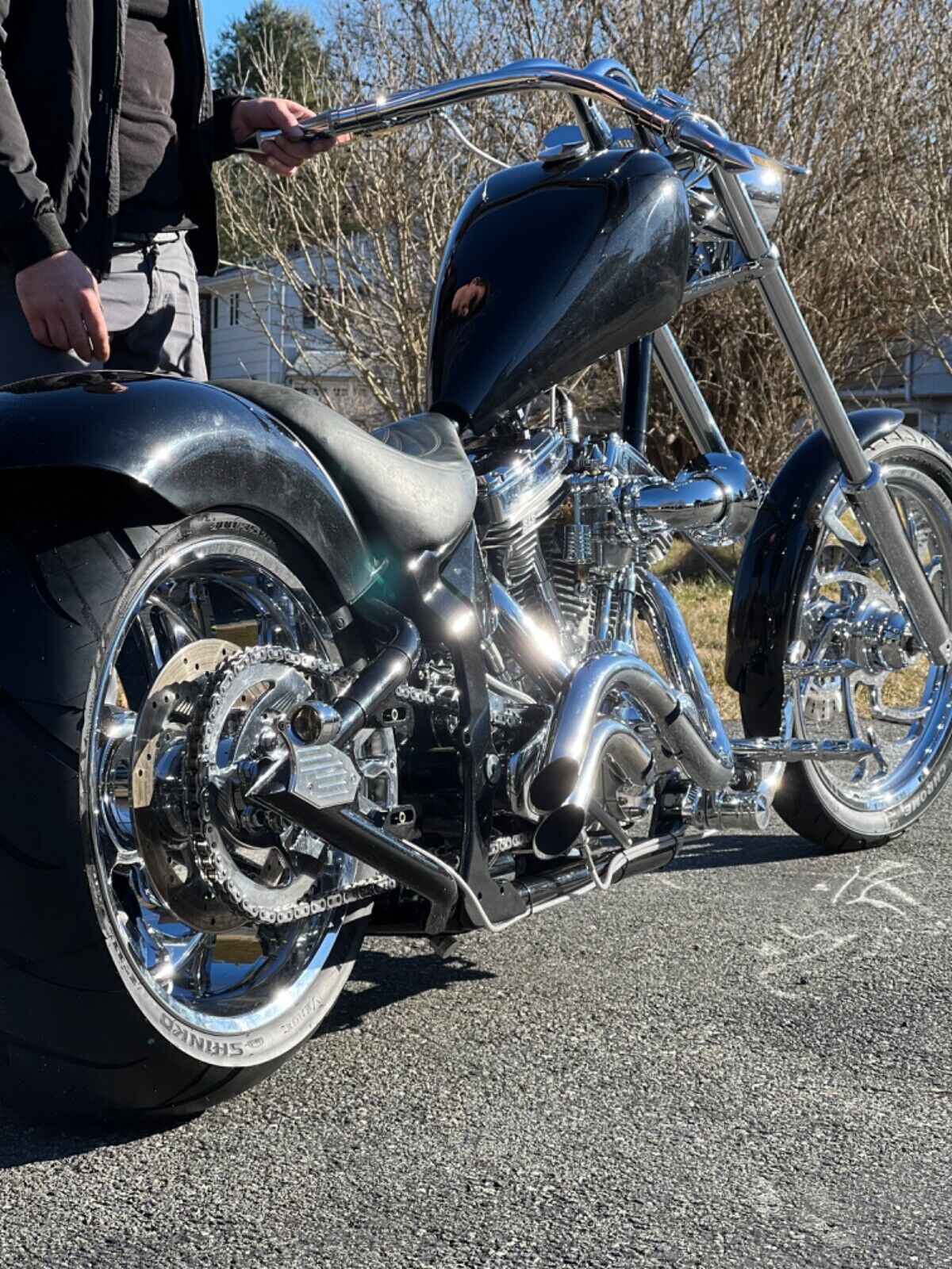 2004 Custom Chopper Fully Rebuilt S&S 124 from Star Racing. Pro one ...