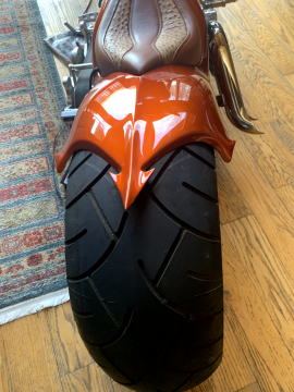 2006 Custom Chopper Motorcycle Made of Steel Revtech 115 Engine for sale