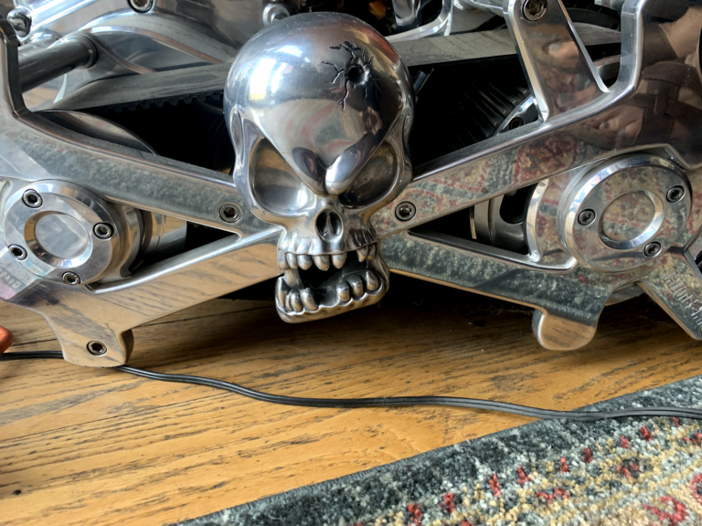 2006 Custom Chopper Motorcycle Made of Steel Revtech 115 Engine for sale